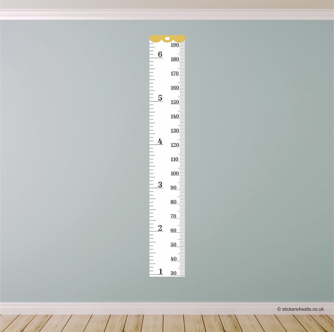 Height Charts to Track Child’s Growth Sticker | Removable