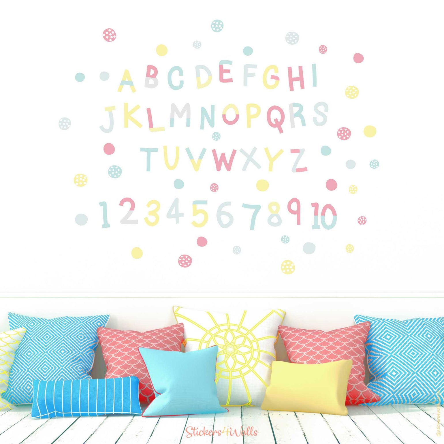 PVC-Free Fabric Wall Stickers | Reusable & Repositionable