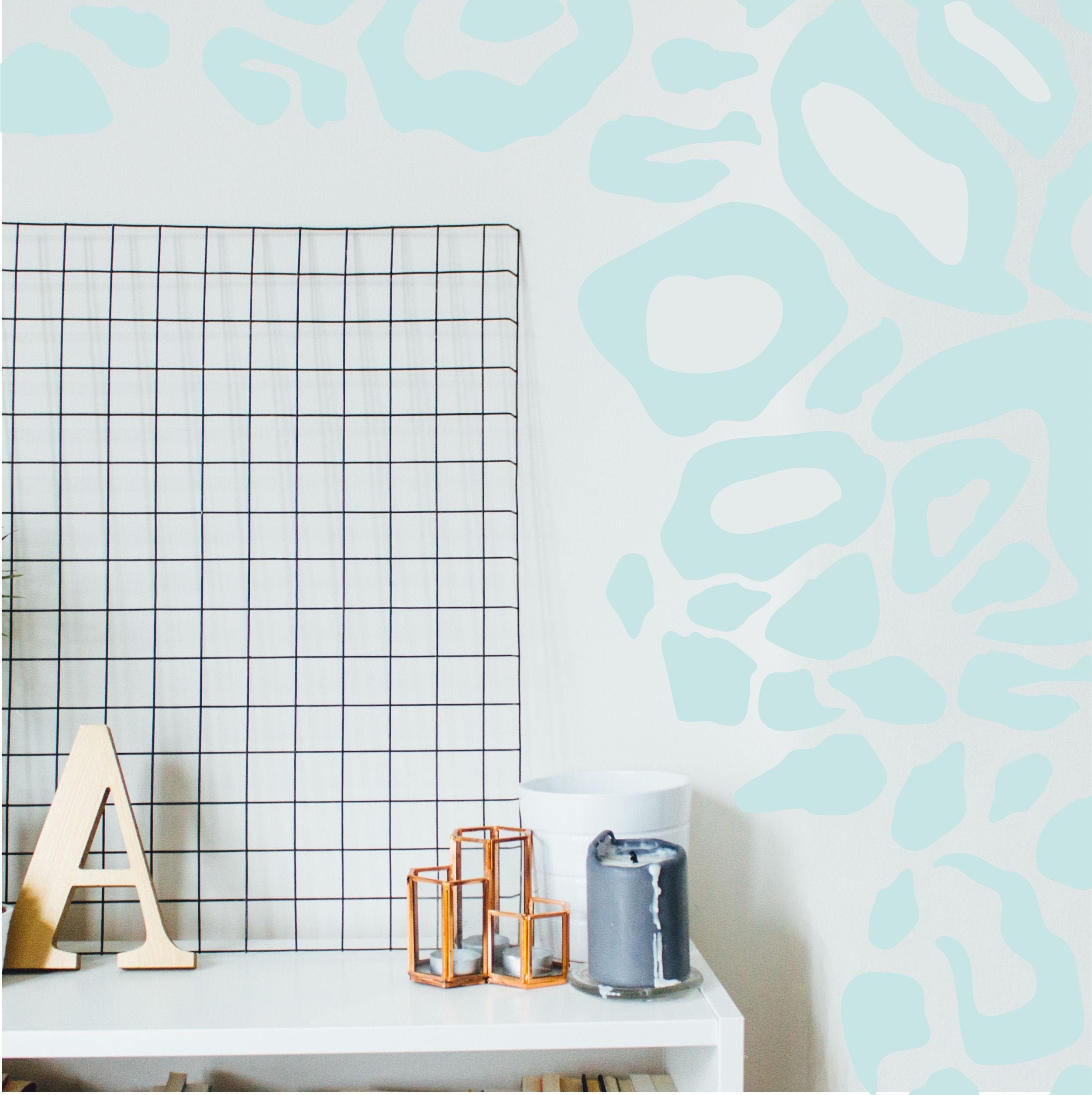 Polka Dot Birthday Wall Stickers | Reusable Fabric Decor